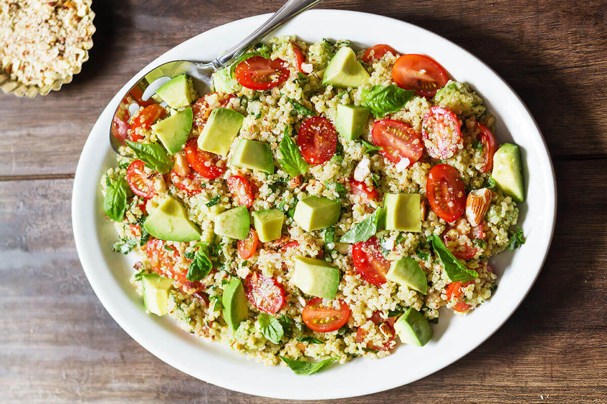 Quinoa Avocado Salad - Wabi Sabi Wonder Travel